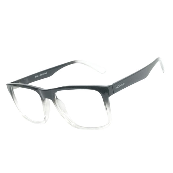 Luxury ARTView Progressive Reading Glasses – Square Black Clear ...