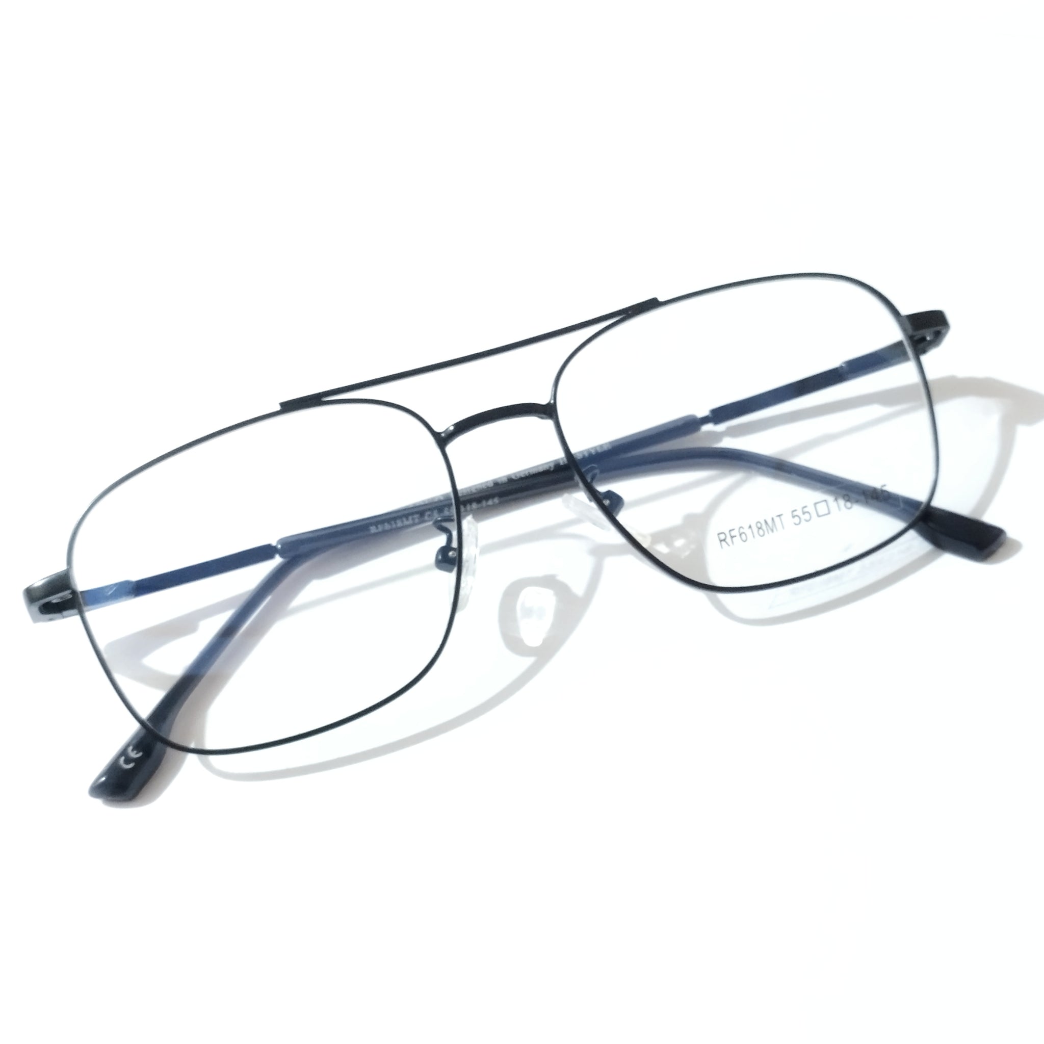 Trendy Latest Fashion Executive Square Office Wear Spectacle Frame Gla ...
