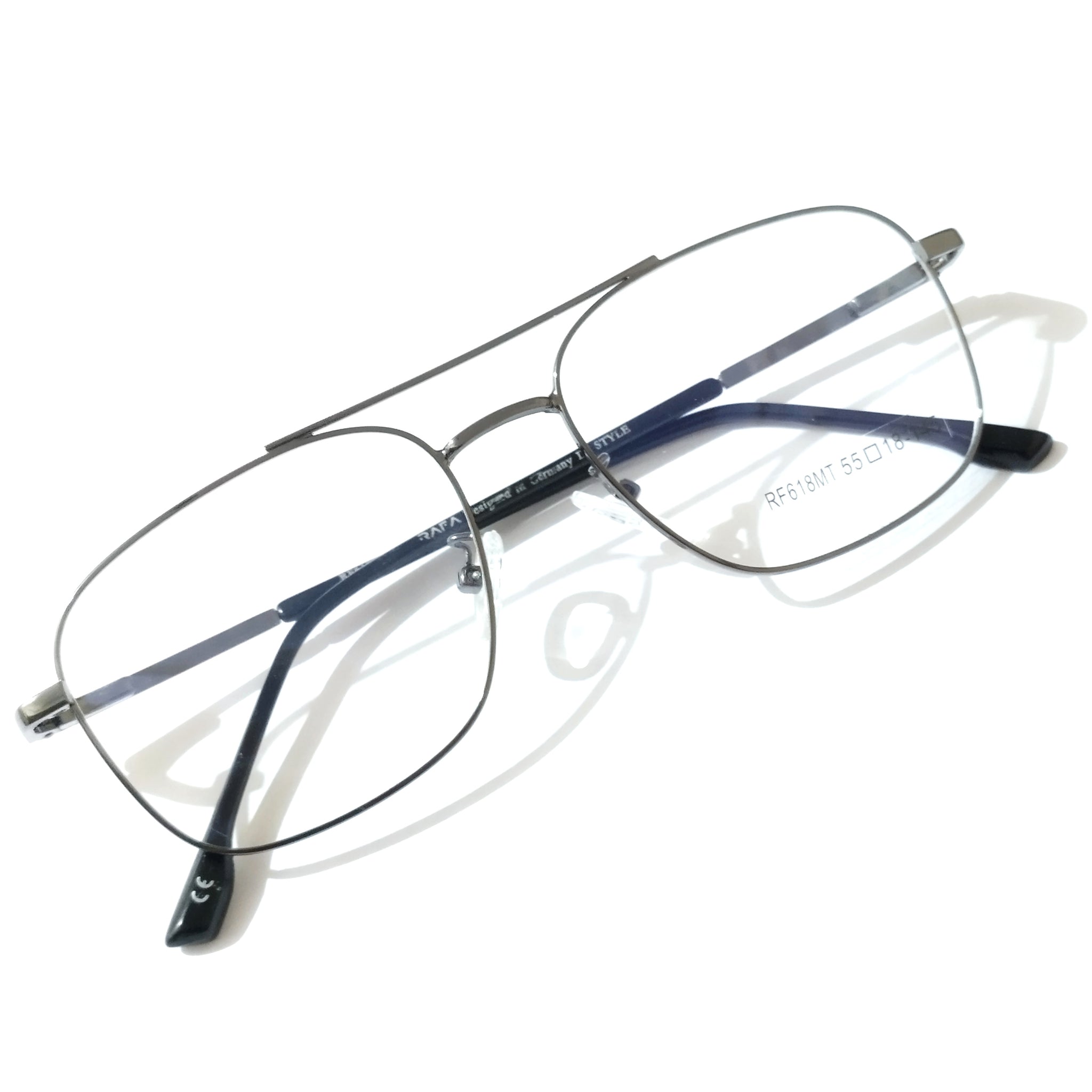 Trendy Latest Fashion Executive Square Office Wear Spectacle Frame Gla ...