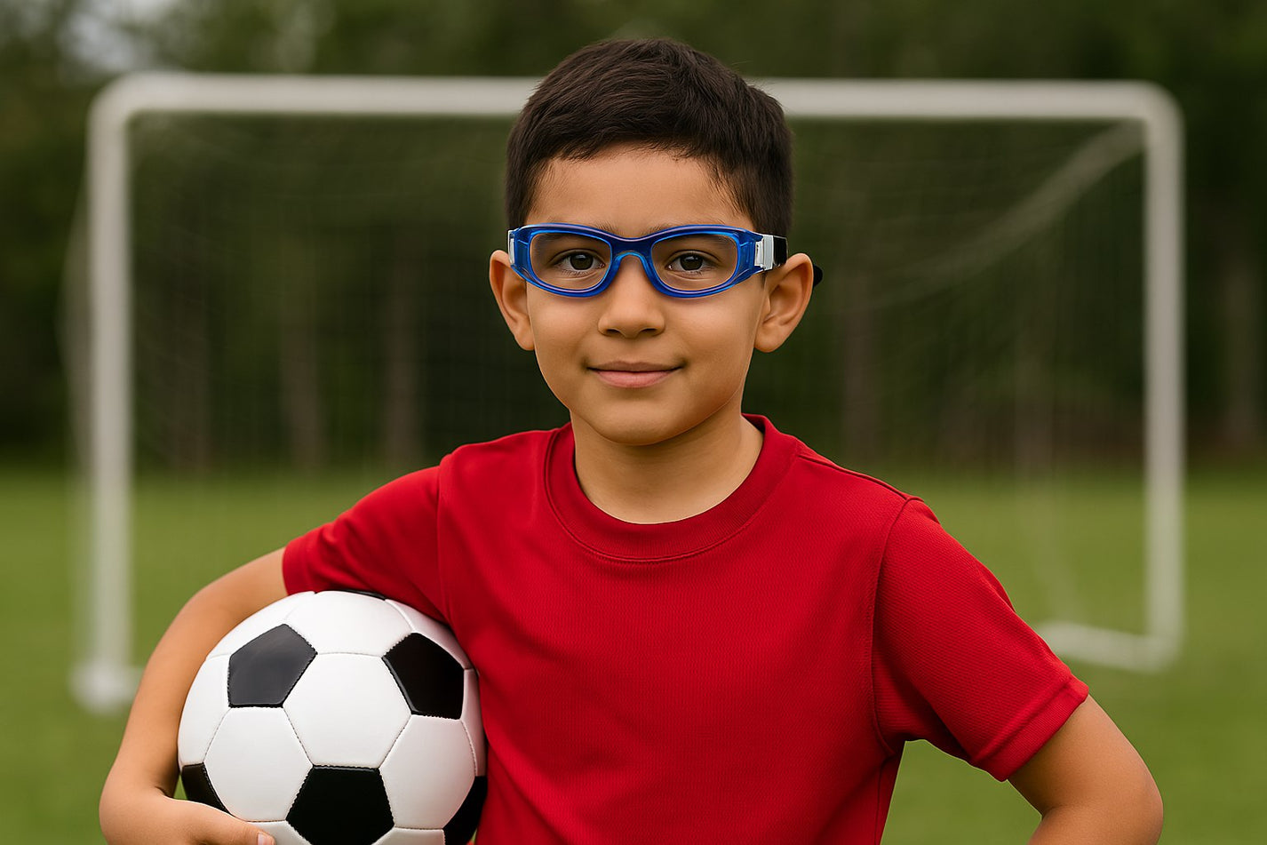 Kids Sports Glasses with Power: Protection & Comfort for Young Athletes ...