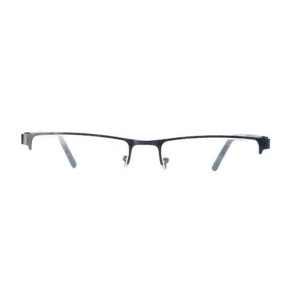Premium Luxury Rectangle Black Half Frame Supra Glasses – Glasses India ...