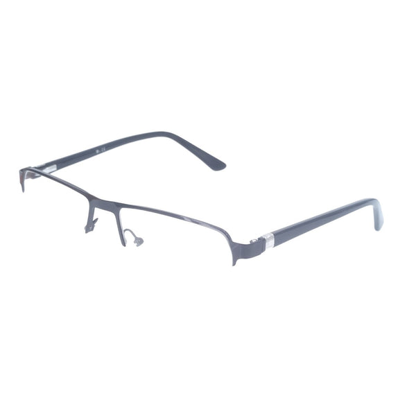 Luxury Executive Rectangle Black Supra Half Frame Glasses – Glasses ...