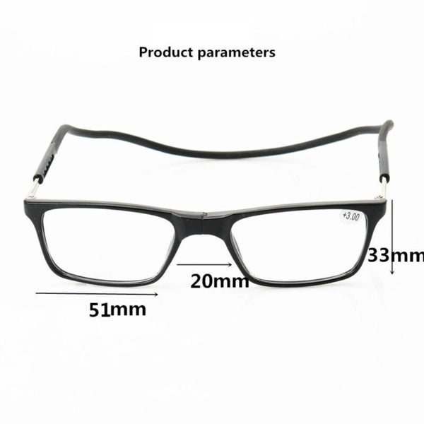 Stylish Blue Ray Filter Folding Hanging Reading Glasses – Glasses India ...