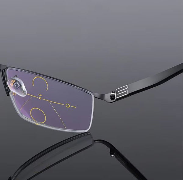 Progressive Reading Glasses with Blue Block Anti Glare Lens – Glasses ...