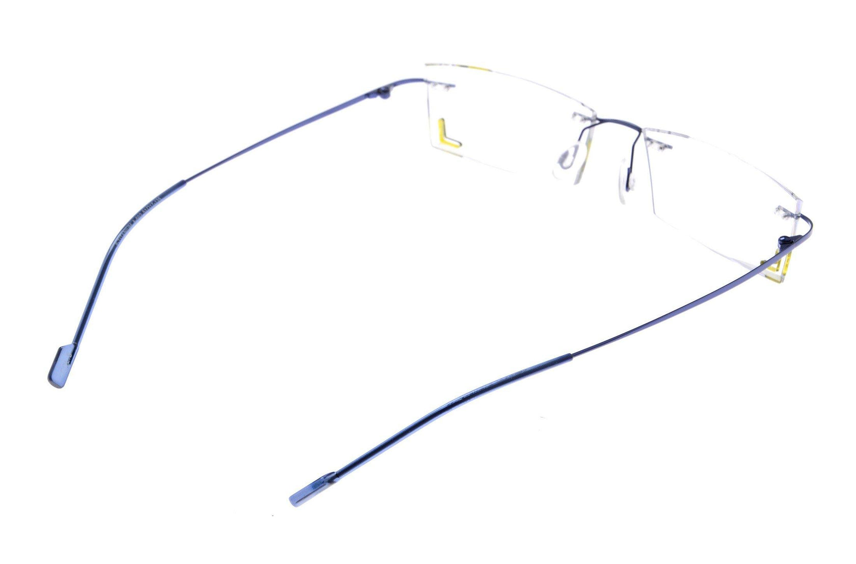 Buy Designer Rimless Spectacle Frame with Anti Glare Computer Glasses ...